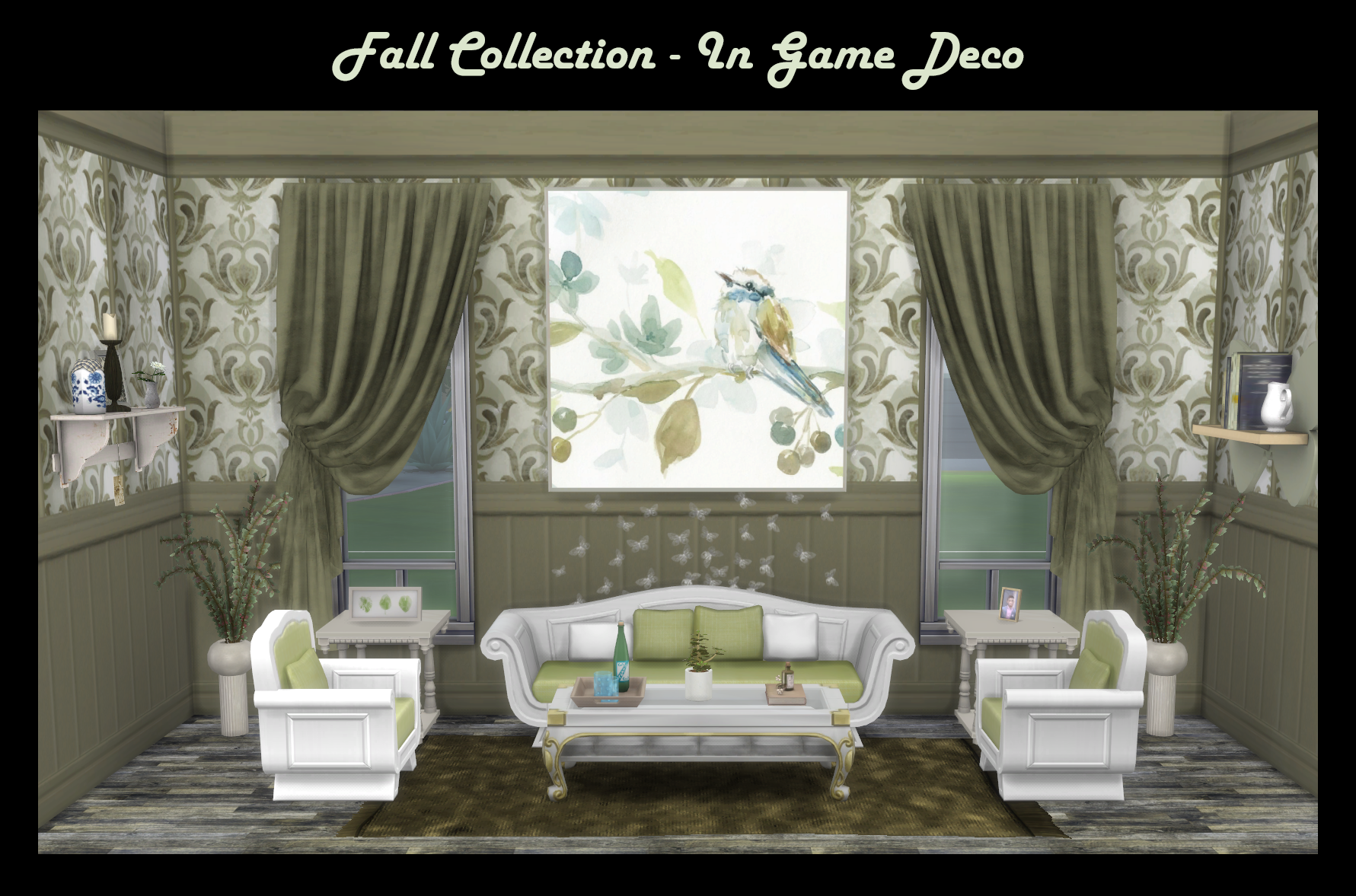 Fall Collection - Floors, Rugs, and Walls - The Sims 4 Build / Buy ...