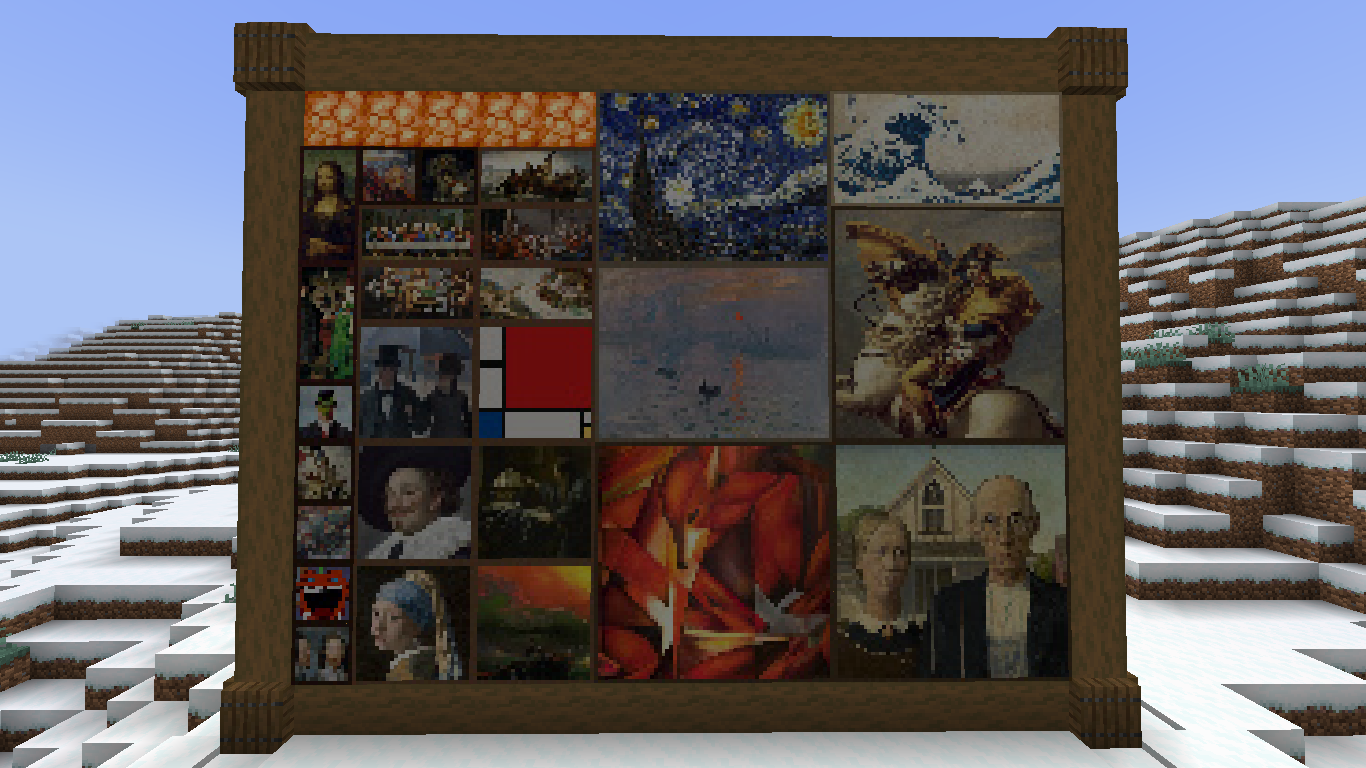 Indy's Paintings - Gallery - Minecraft Resource Packs - CurseForge