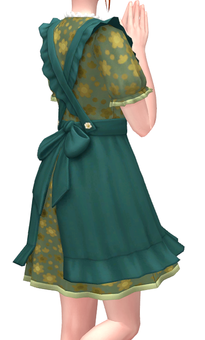 Cottagecore Maid Dress - The Sims 4 Create a Sim - CurseForge