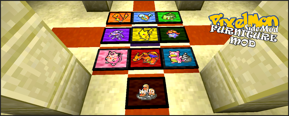 Pixelmon Furnitures Mod - Minecraft Mods - CurseForge
