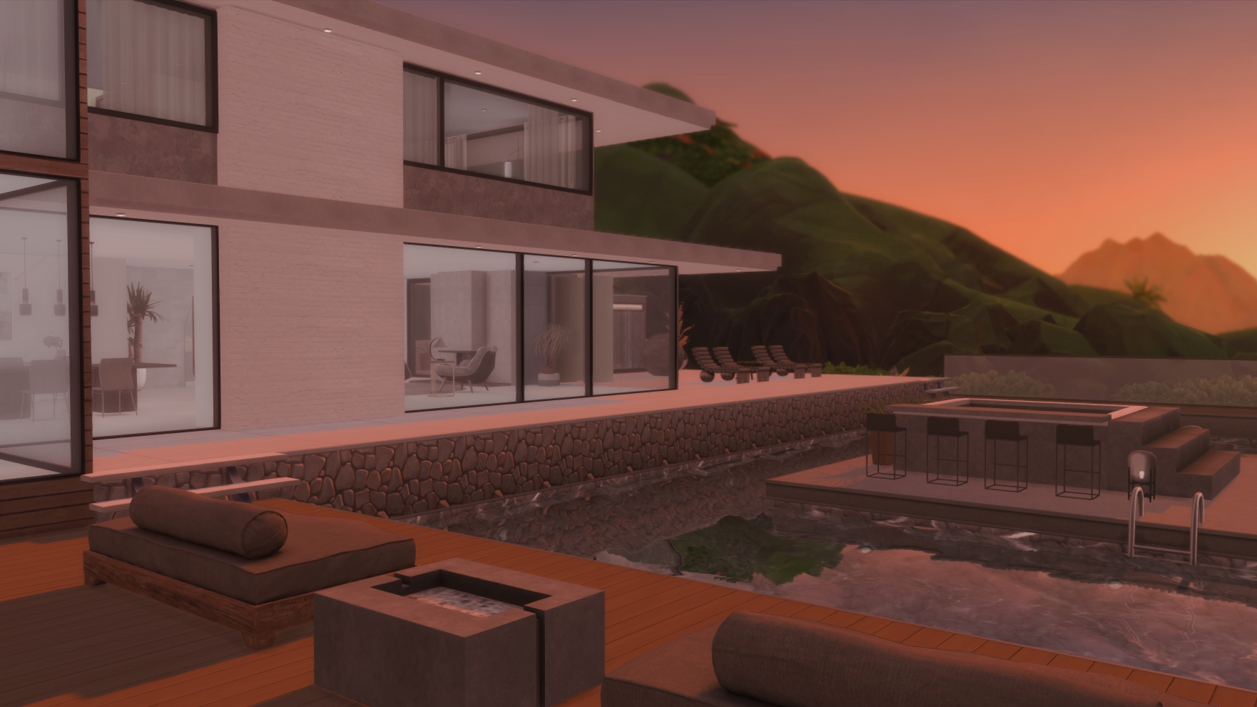 Celebrity Beach Villa (Base Game +CC) - The Sims 4 Rooms / Lots ...