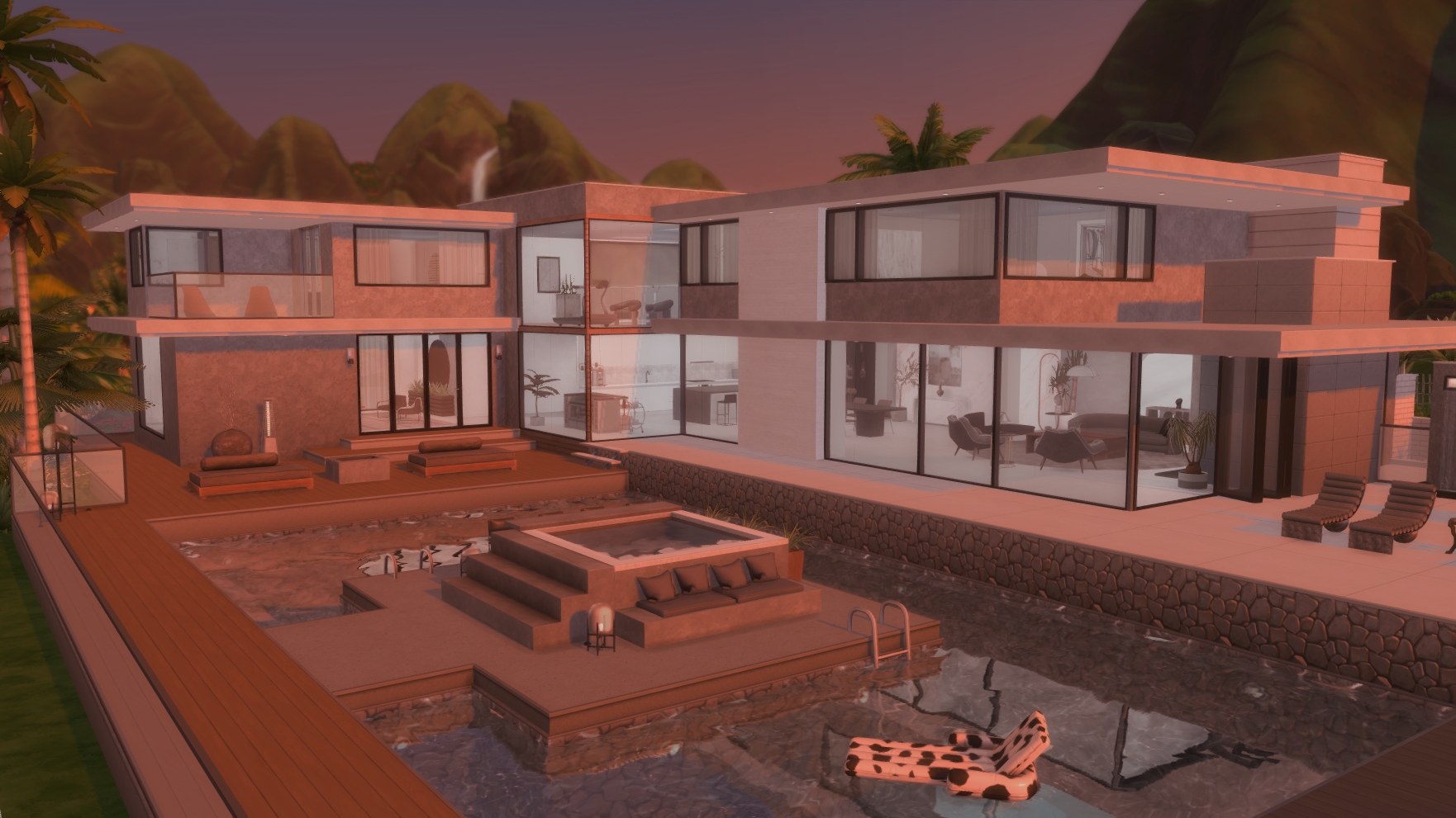 Celebrity Beach Villa (Base Game +CC) - The Sims 4 Rooms / Lots ...