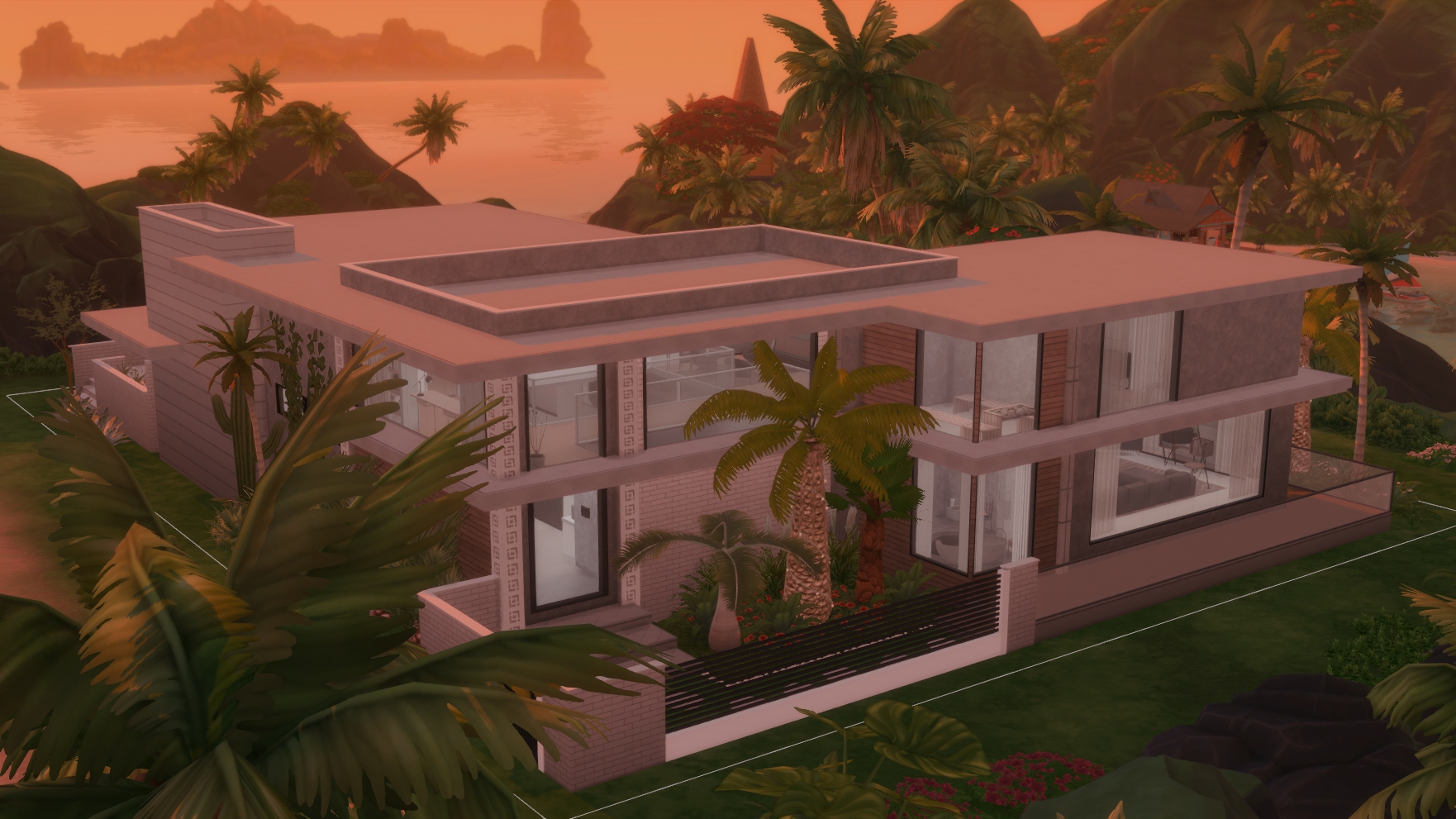 Celebrity Beach Villa (Base Game +CC) - The Sims 4 Rooms / Lots ...