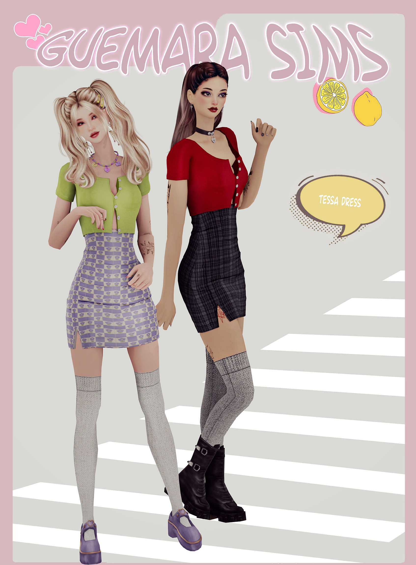 Tessa outfit - The Sims 4 Create a Sim - CurseForge