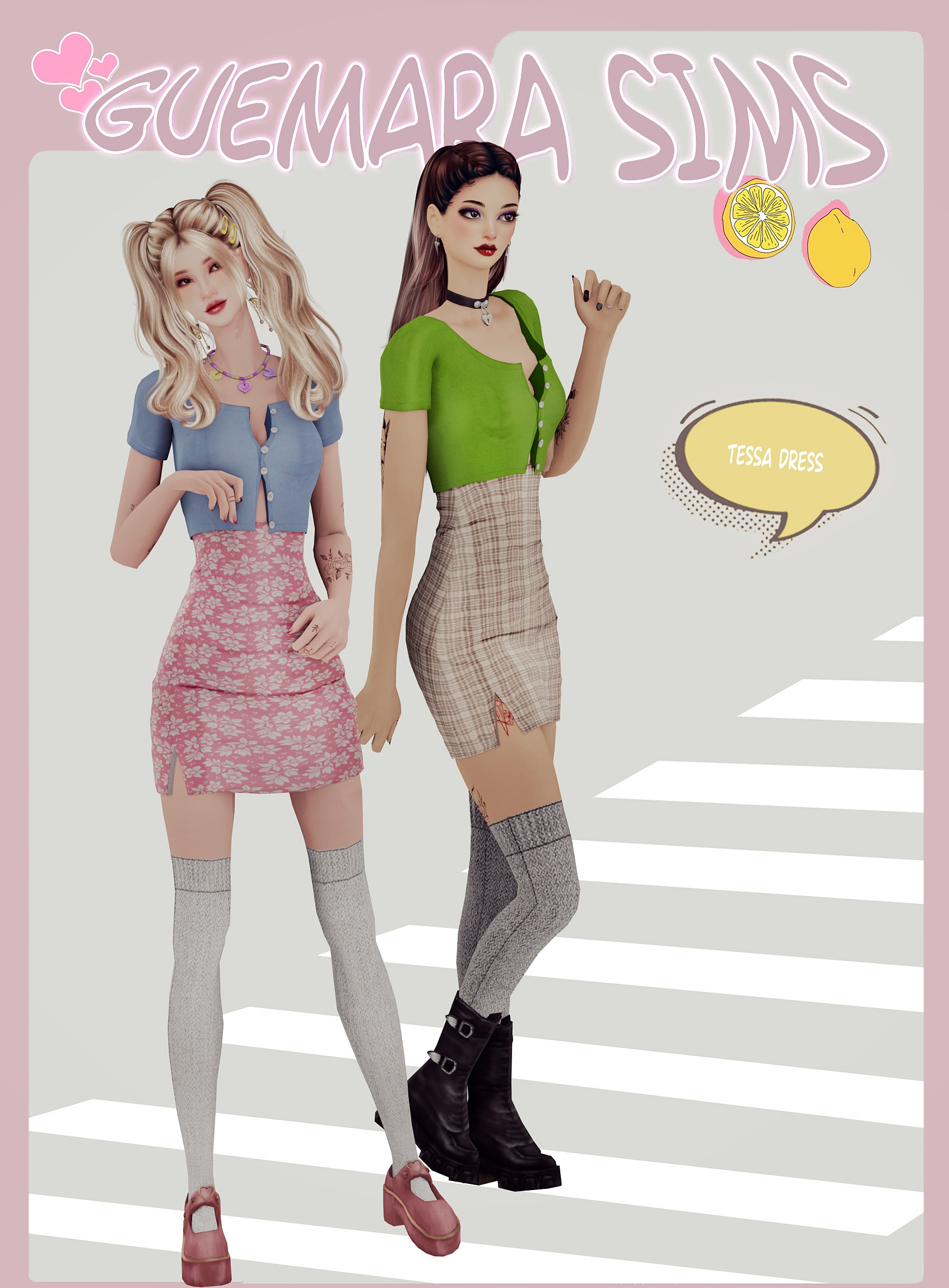 Tessa outfit - The Sims 4 Create a Sim - CurseForge