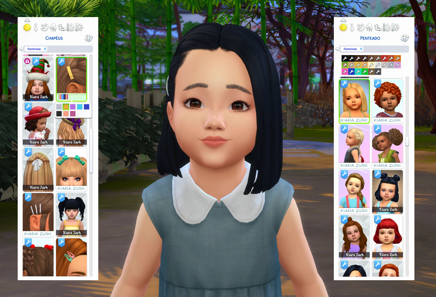 Teresa Hairstyle for Toddlers - The Sims 4 Create a Sim - CurseForge