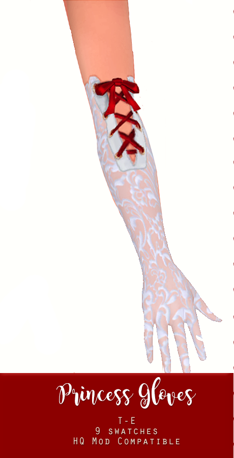 Princess Gloves - The Sims 4 Create a Sim - CurseForge