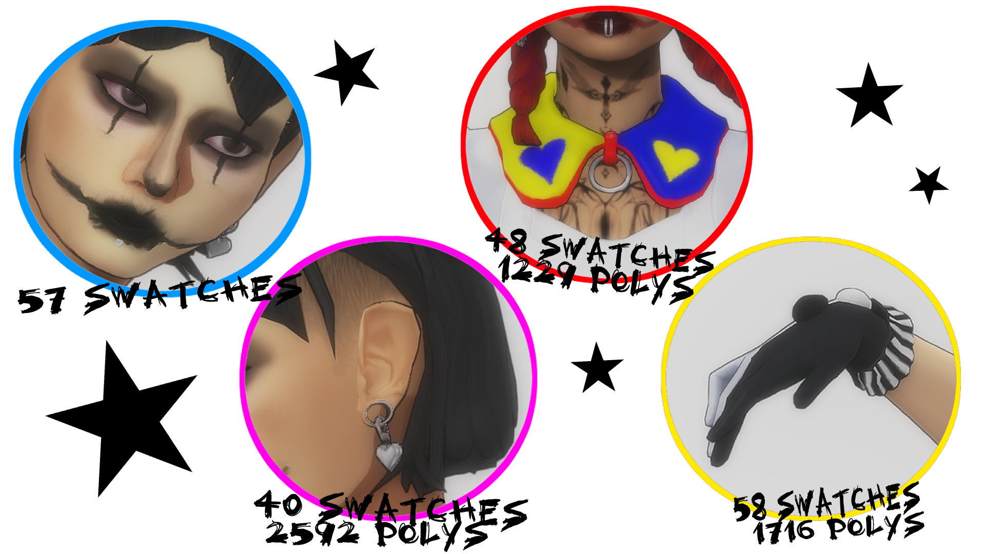 CLOWN COLLAR ! - The Sims 4 Create a Sim - CurseForge