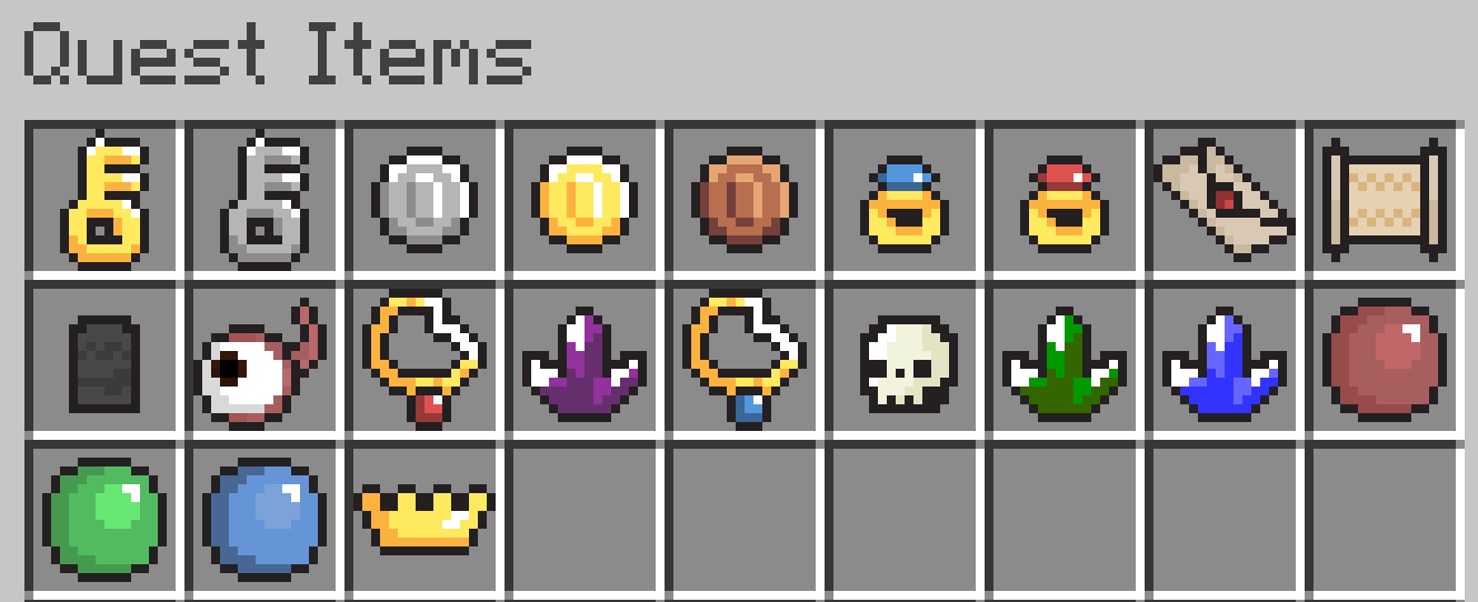 ItzCarzy's Quest Items - Minecraft Mods - CurseForge