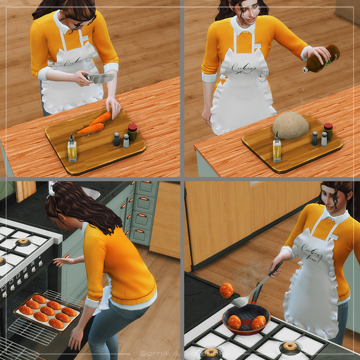 Baked and fried Pirozhki - The Sims 4 Mods - CurseForge