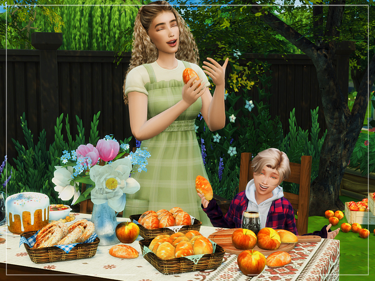 Baked and fried Pirozhki - The Sims 4 Mods - CurseForge