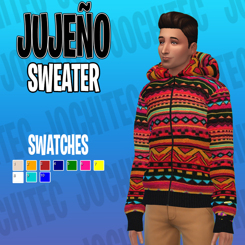 Jujeño sweater by Jochi - The Sims 4 Create a Sim - CurseForge