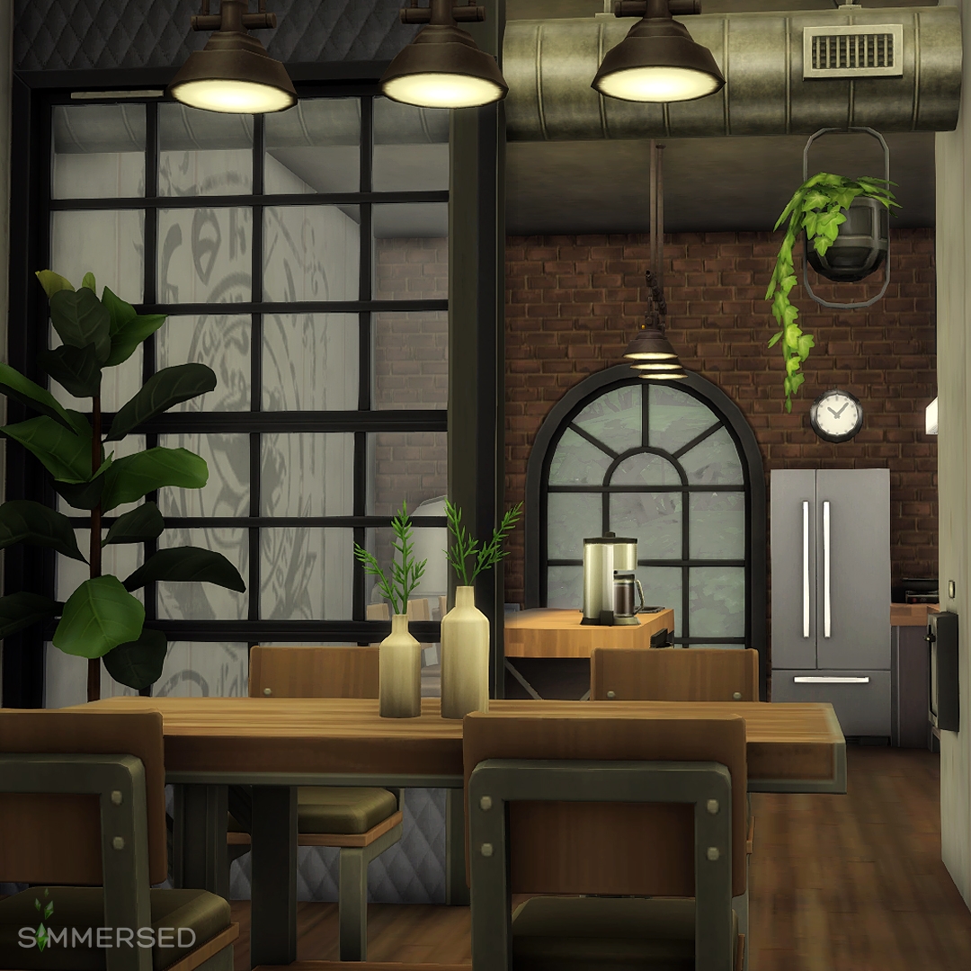 Artist's Industrial Loft - No CC - The Sims 4 Rooms / Lots - CurseForge