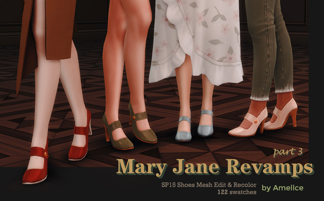 Install Moschino Mary Jane Revamp V1 - The Sims 4 Mods - CurseForge