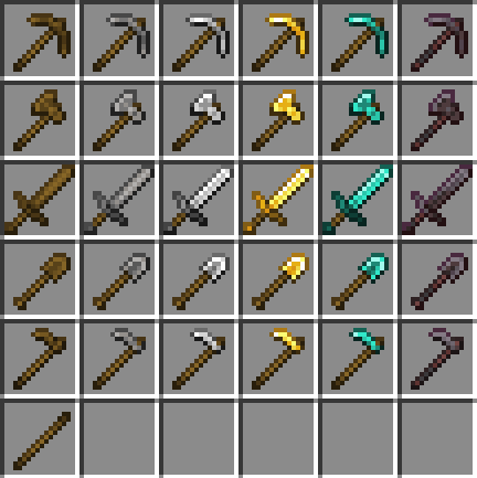 Hephaestus - Shinier Tools - Gallery - Minecraft Resource Packs ...
