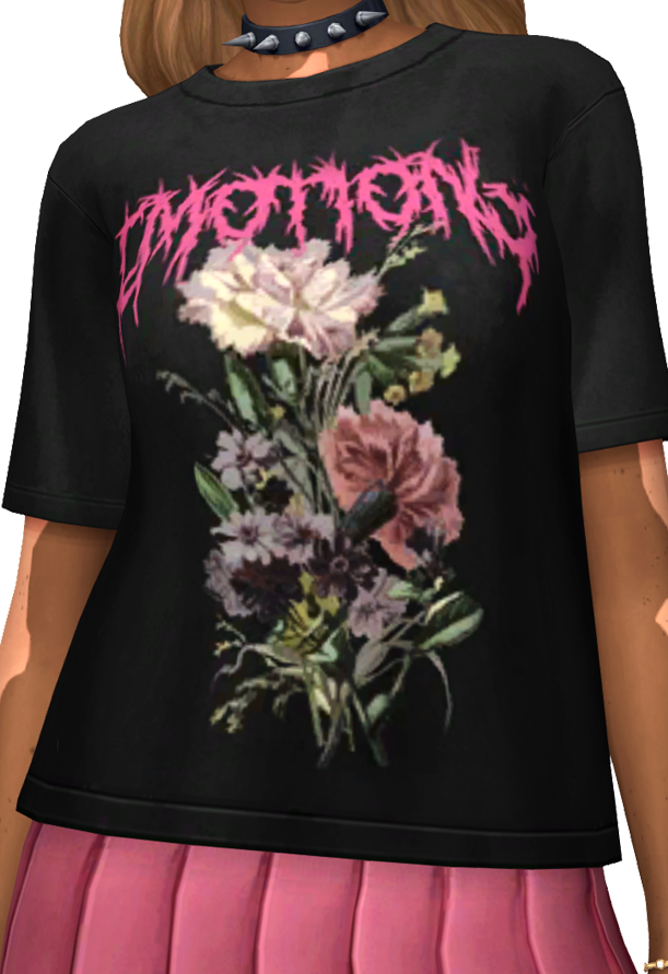 Bailey T-Shirt Set - AxA Alt - The Sims 4 Create a Sim - CurseForge