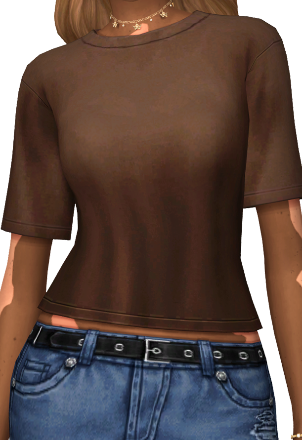 Bailey T Shirt Set Axa Alt Screenshots The Sims 4 Create A Sim