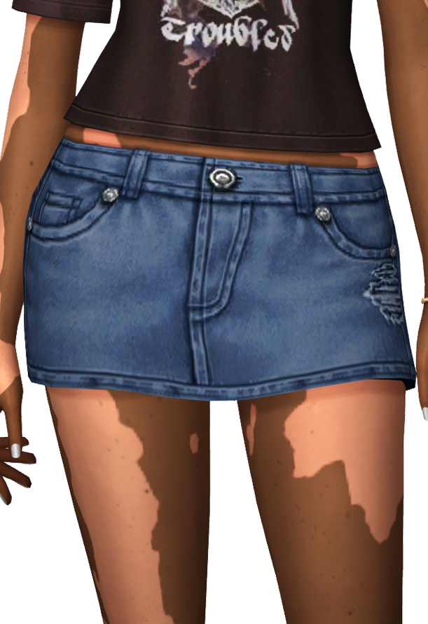 Mindy Skirt - AxA Alt - The Sims 4 Create a Sim - CurseForge