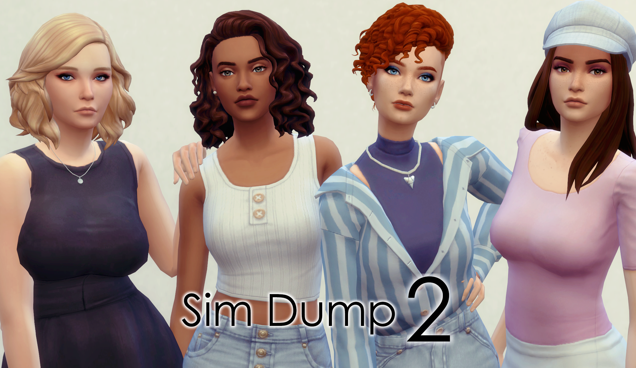 Low CC Sim Models Dump 2 - The Sims 4 Sims / Households - CurseForge
