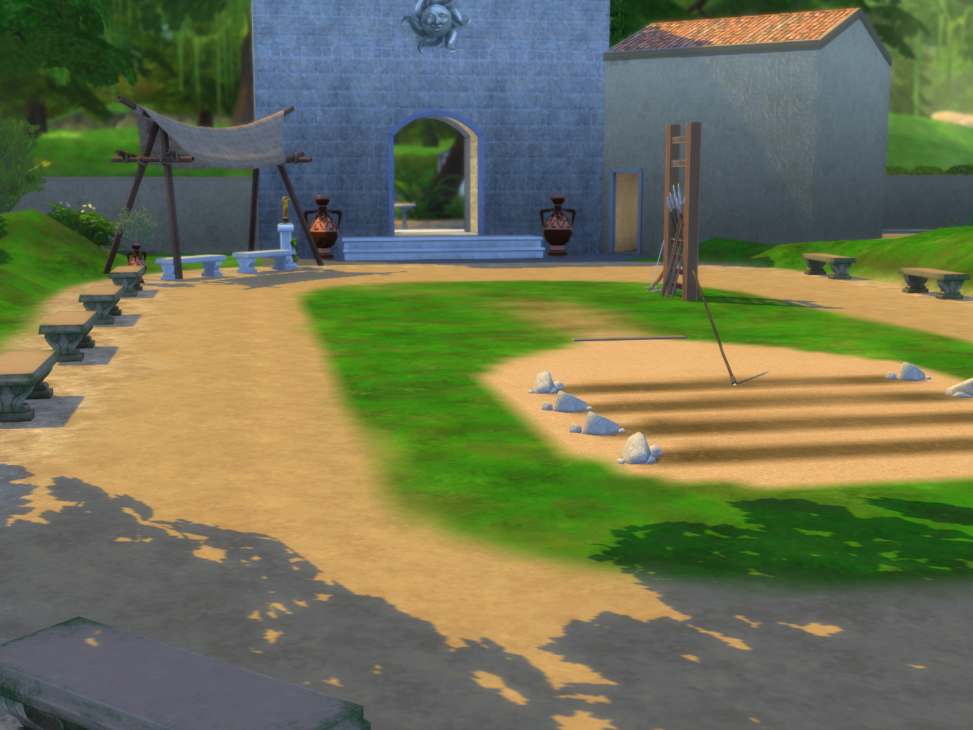 Hercules Stadion and Gym - Gallery - The Sims 4 Rooms / Lots - CurseForge