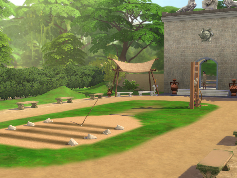 Hercules Stadion and Gym - Gallery - The Sims 4 Rooms / Lots - CurseForge