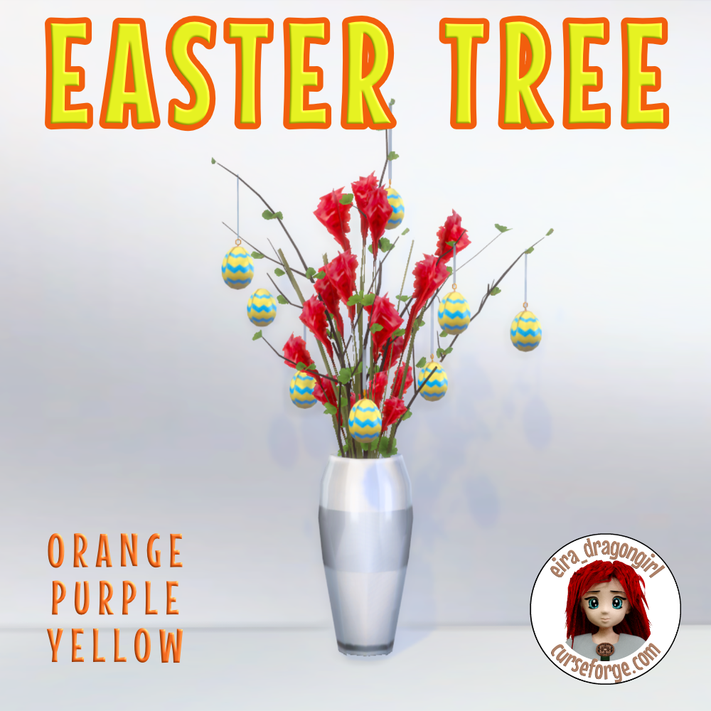 BIG Easter Tree 5 - Decor - The Sims 4 Build / Buy - CurseForge