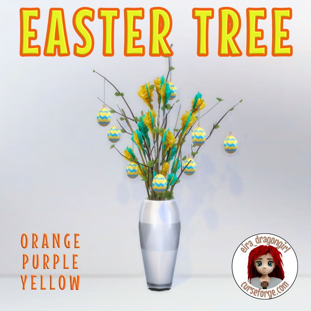 BIG Easter Tree 5 - Decor - The Sims 4 Build / Buy - CurseForge