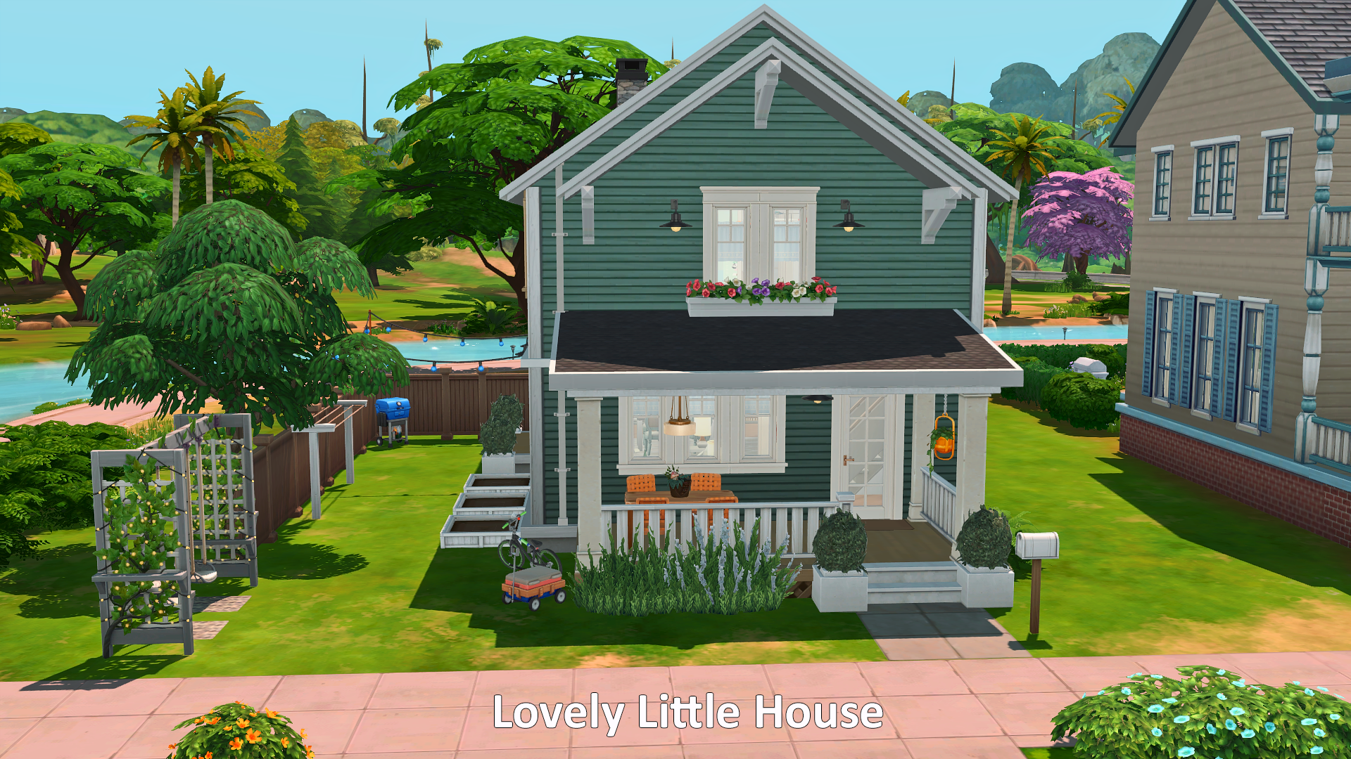 Lovely Little House - The Sims 4 Rooms / Lots - CurseForge