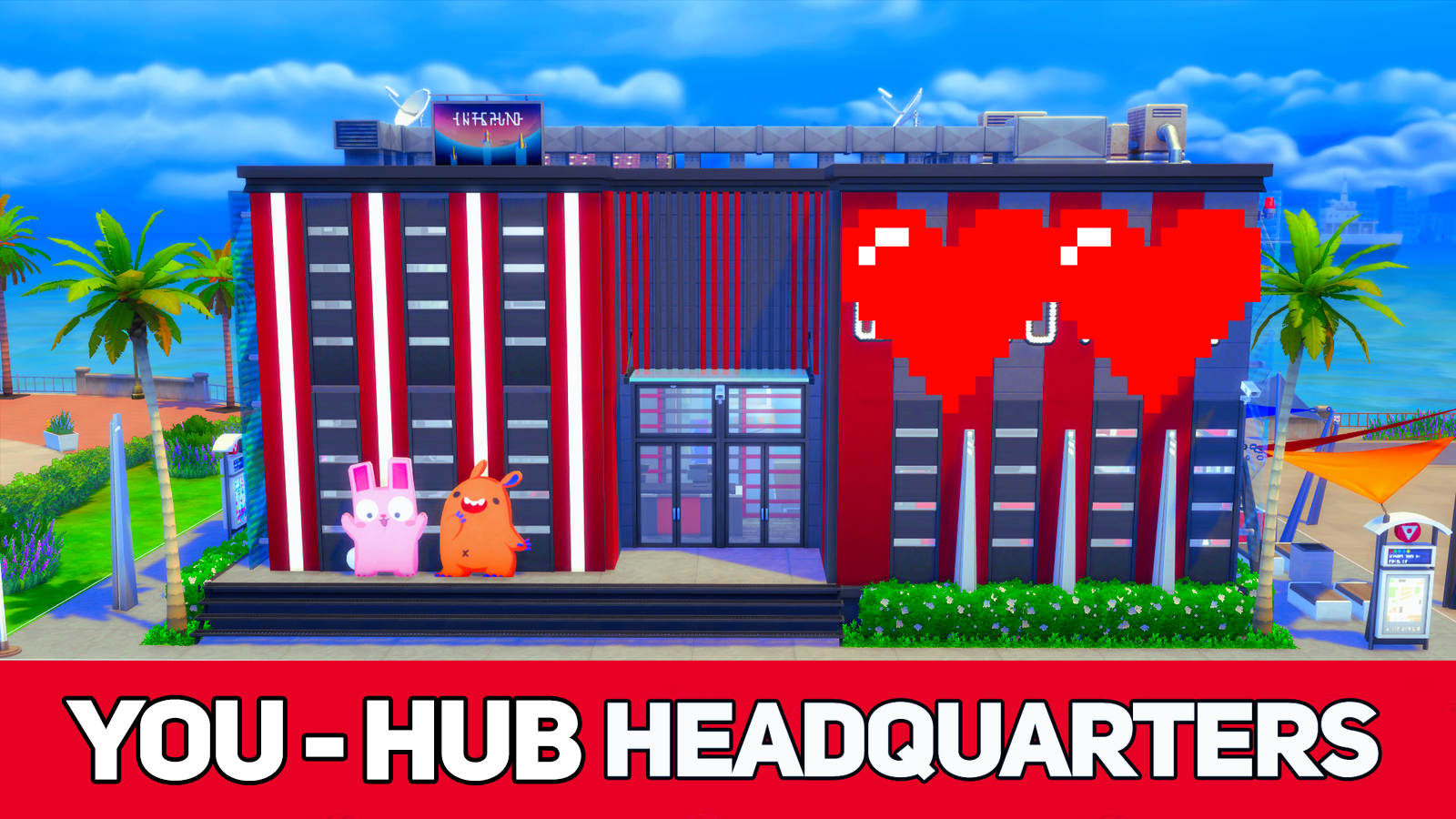 You - HUB Headquarters - The Sims 4 Rooms / Lots - CurseForge