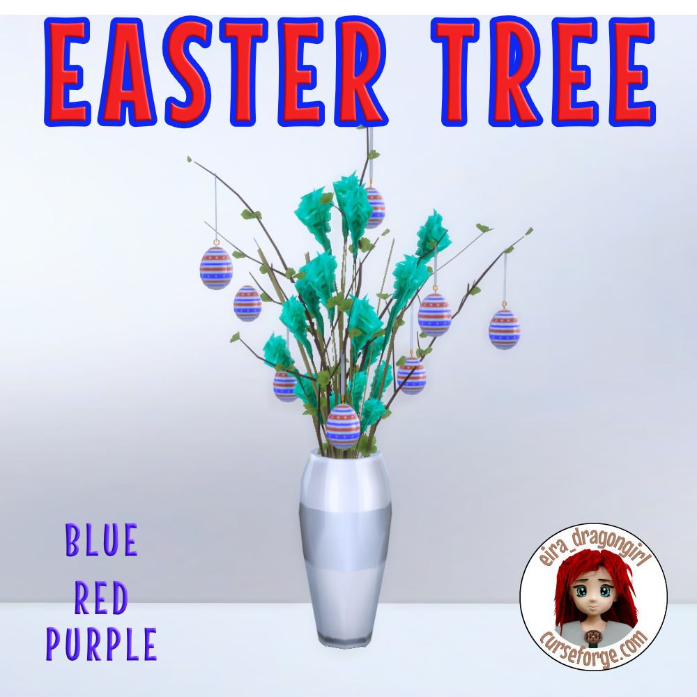 BIG Easter Tree 4 - Decor - The Sims 4 Build / Buy - CurseForge