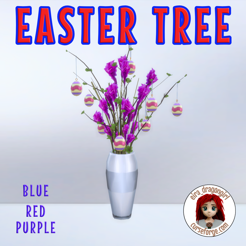 BIG Easter Tree 4 - Decor - The Sims 4 Build / Buy - CurseForge