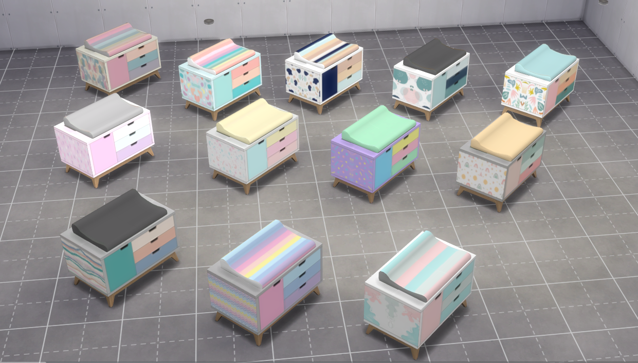 Donut Co. Diaper Pro Changing Table - The Sims 4 Build / Buy - CurseForge