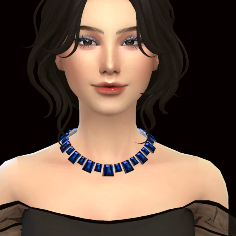 Sapphire Necklace - The Sims 4 Create a Sim - CurseForge