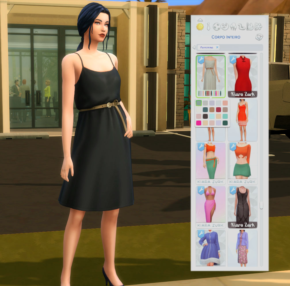 Pure Dress - The Sims 4 Create a Sim - CurseForge