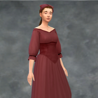 Happily Ever After - Humble Ballgown - The Sims 4 Create a Sim - CurseForge