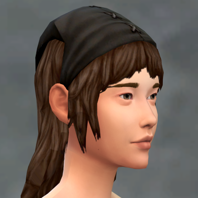 TSM Handkerchief Cap with Hair - The Sims 4 Create a Sim - CurseForge