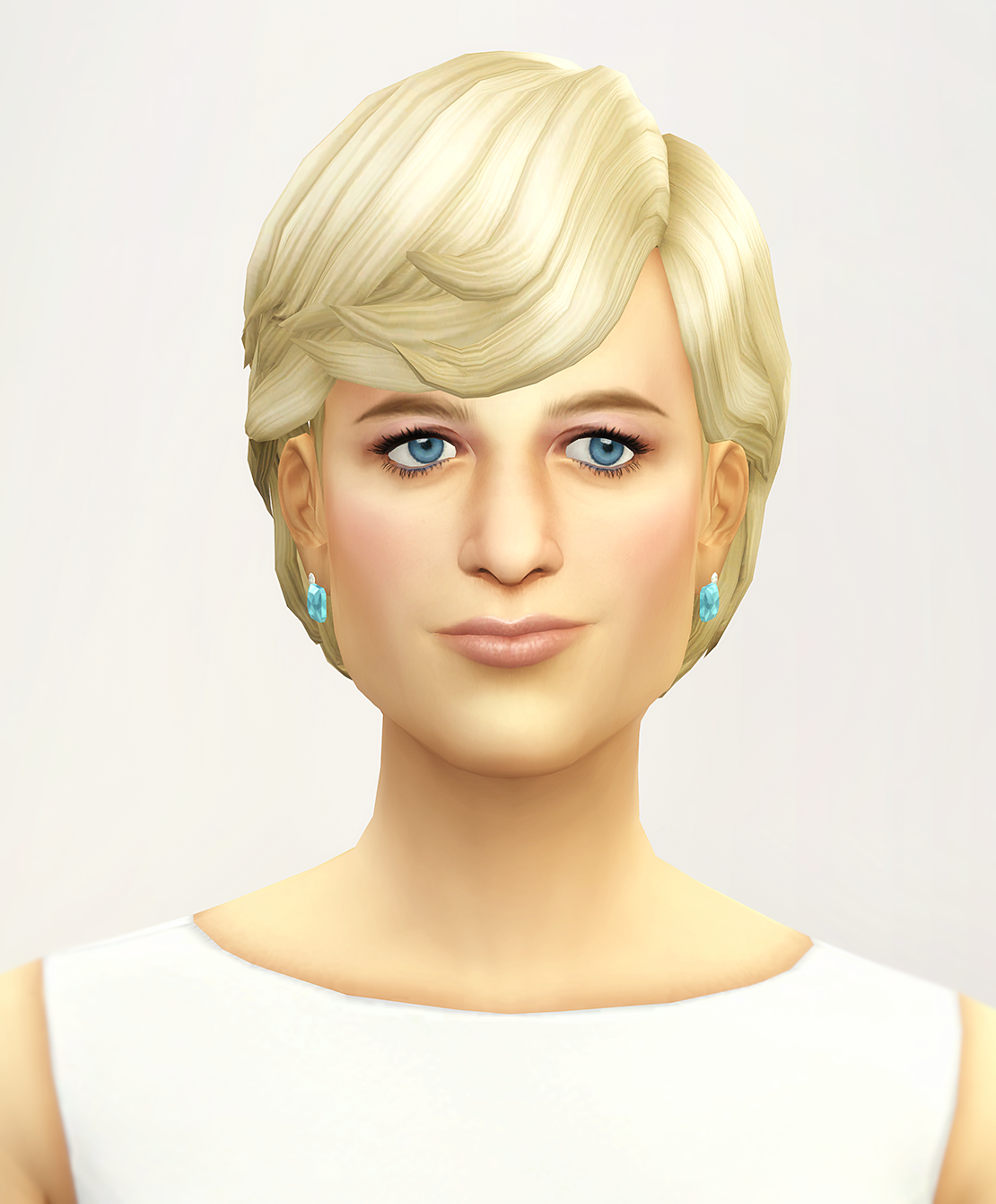 Diana Hair I - The Sims 4 Create a Sim - CurseForge