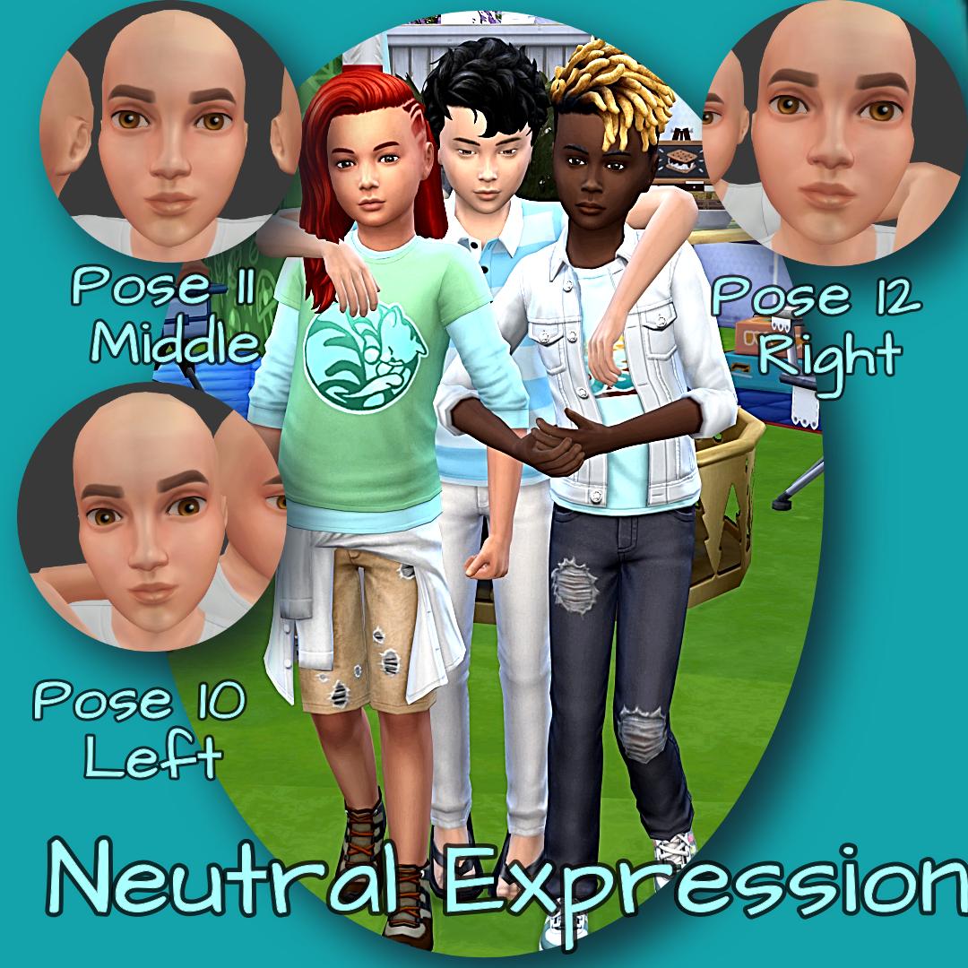 Kids Trio Portrait pose pack - The Sims 4 Mods - CurseForge
