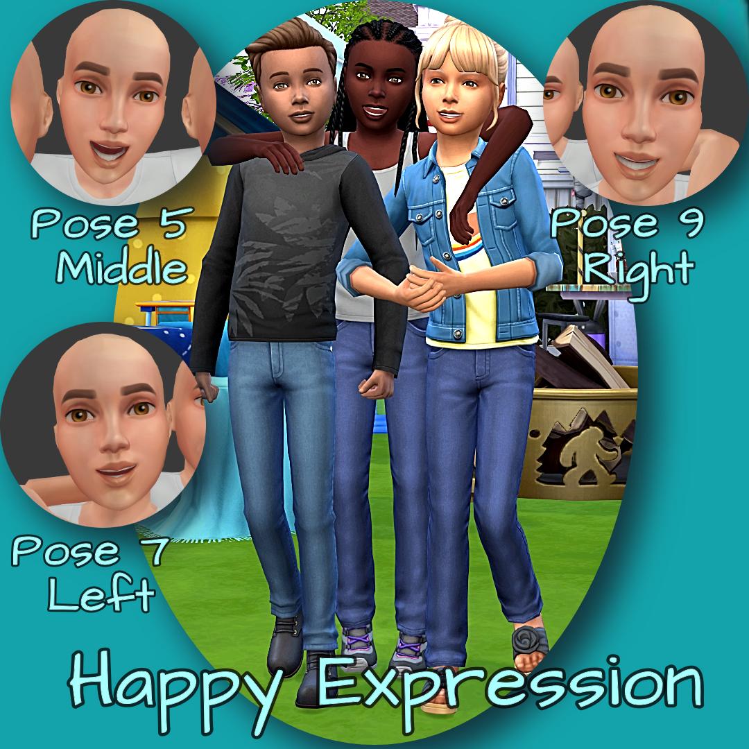 Kids Trio Portrait pose pack - The Sims 4 Mods - CurseForge