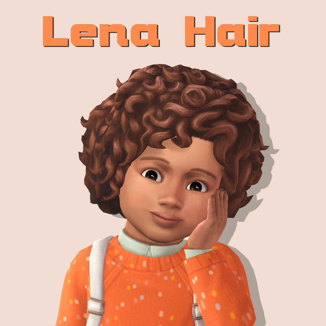Pixeloo ~ Lena Hair - The Sims 4 Create a Sim - CurseForge