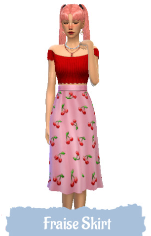 Cottage core clothing set - The Sims 4 Create a Sim - CurseForge