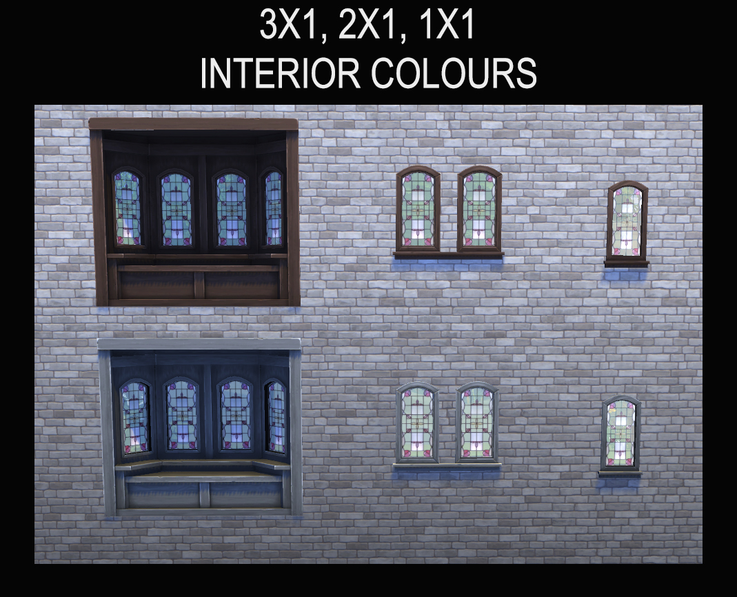 Alan Robinson's Stained Glass Windows - The Sims 4 Build / Buy - CurseForge