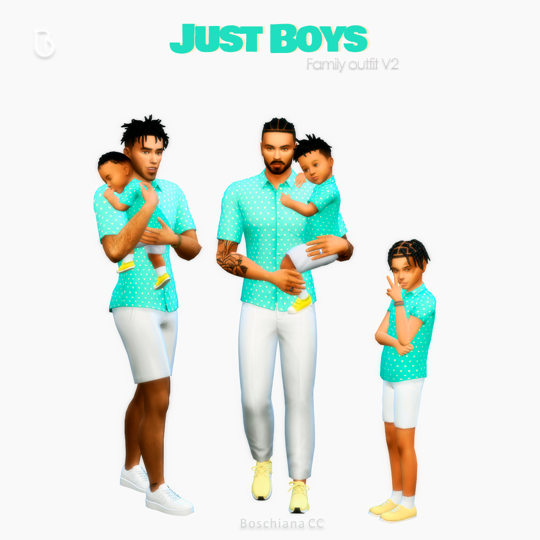 Just Boy Outfit - Infant version 1 - The Sims 4 Create a Sim - CurseForge