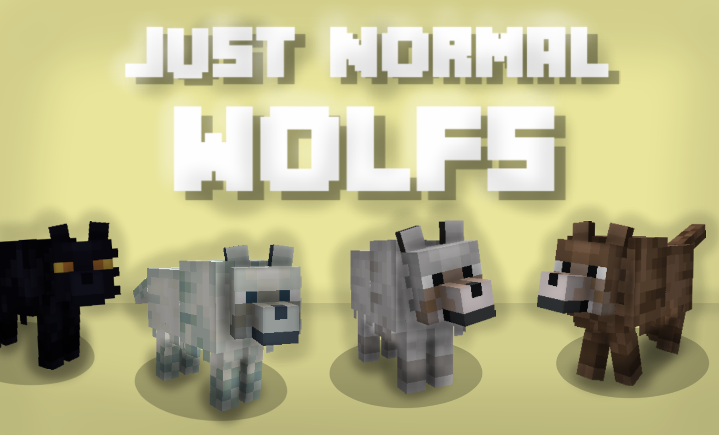 Just Normal Wolfs - Minecraft Resource Packs - CurseForge