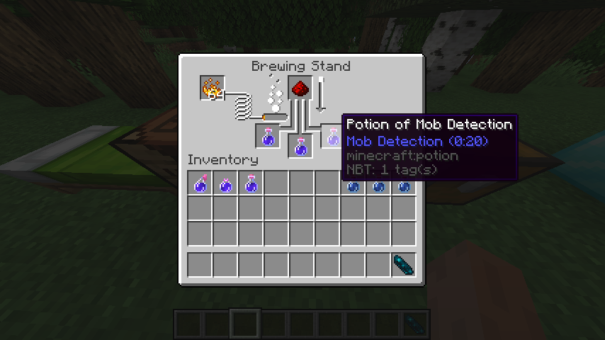 Mob Detector Potion Minecraft Mods Curseforge