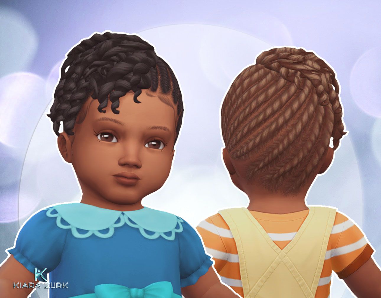 Karly Curls for Infants - The Sims 4 Create a Sim - CurseForge