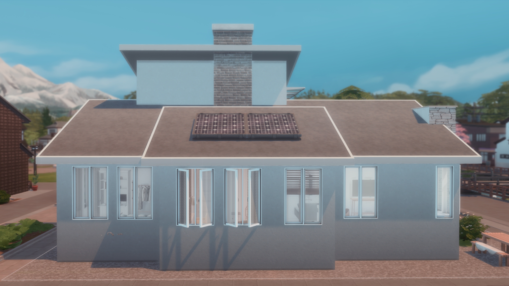 Muji-Inspired Tiny Home (+CC) - The Sims 4 Rooms / Lots - CurseForge