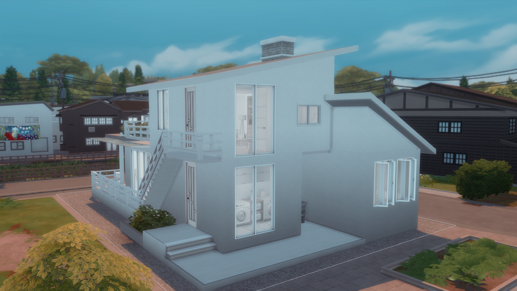 Muji-Inspired Tiny Home (+CC) - The Sims 4 Rooms / Lots - CurseForge