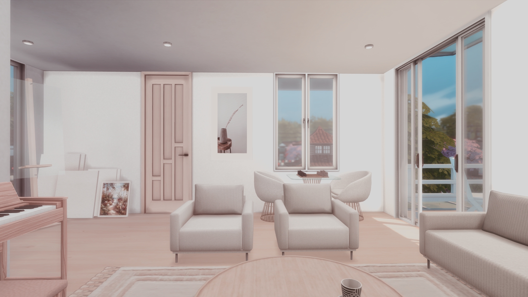 Muji-Inspired Tiny Home (+CC) - The Sims 4 Rooms / Lots - CurseForge