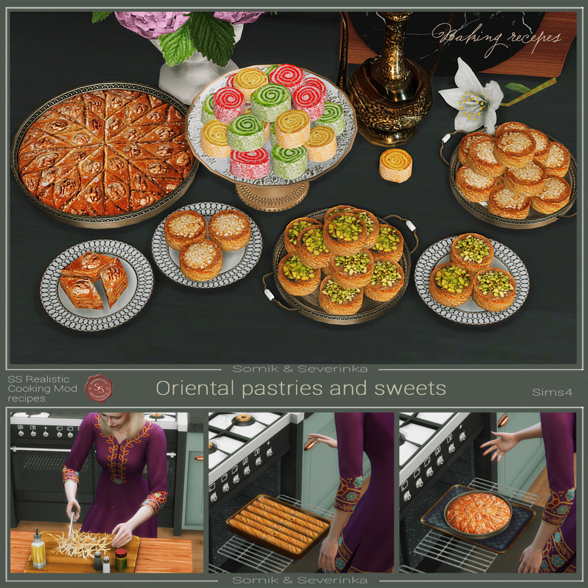 Baklava, Mabrume and Turkish Delight - The Sims 4 Mods - CurseForge